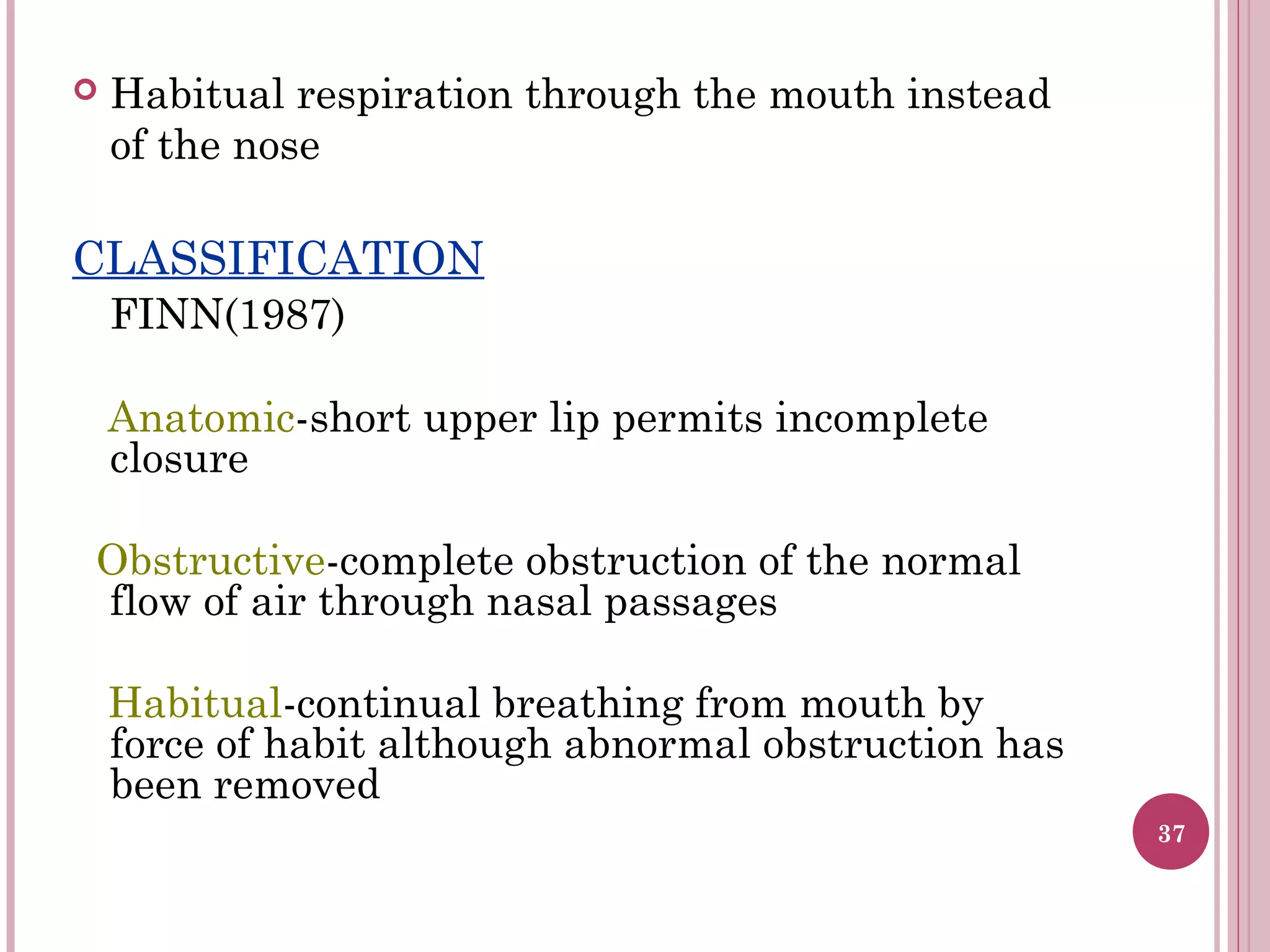 Oral habits - pedodontics | PPT