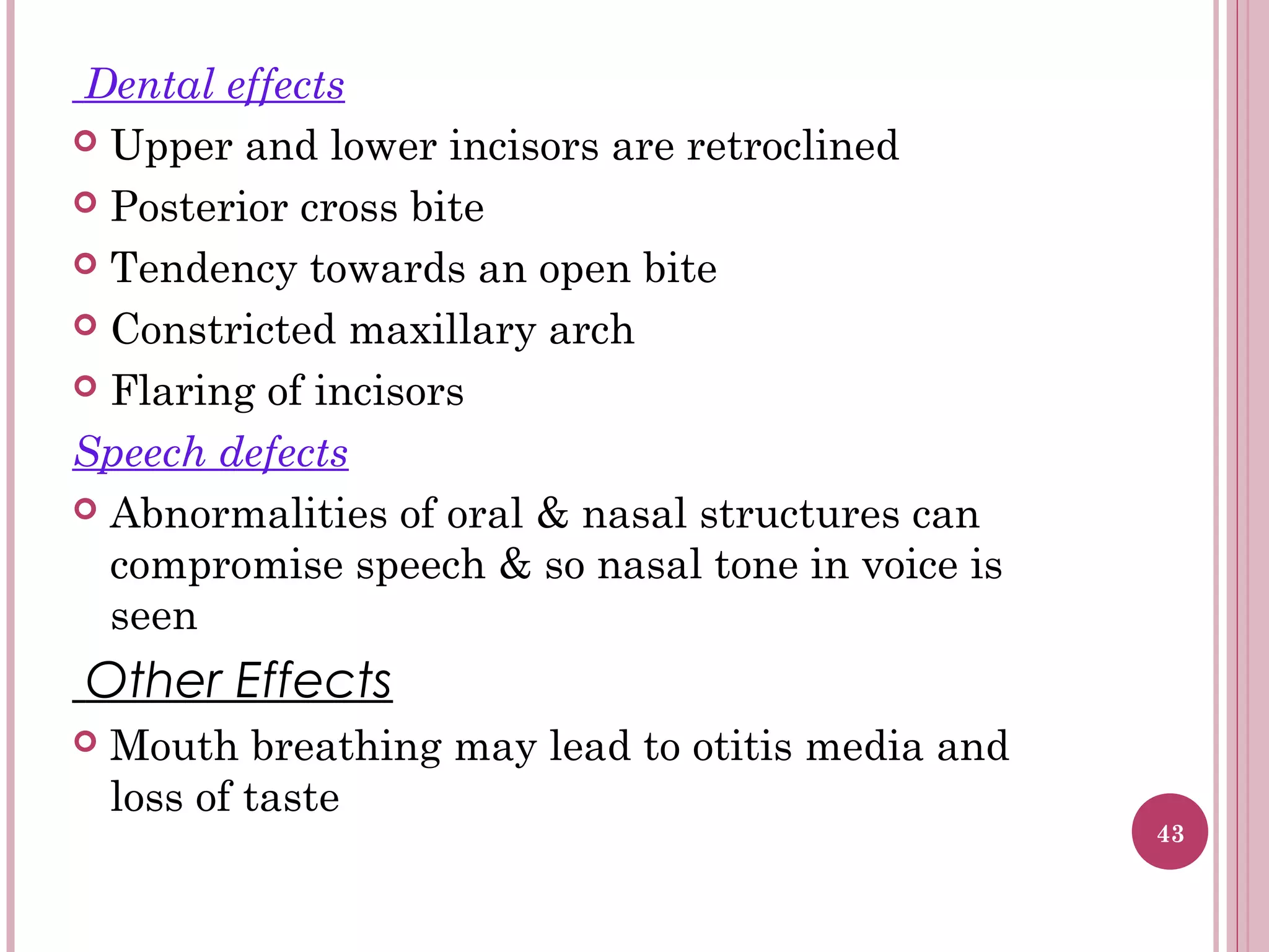 Oral habits - pedodontics | PPT