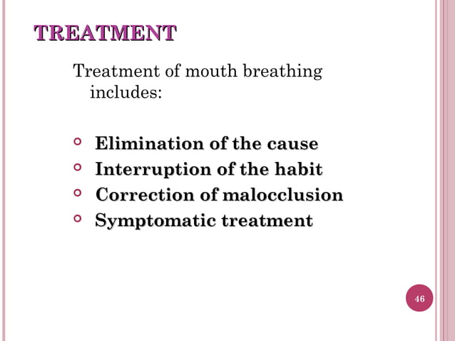 Oral habits - pedodontics | PPT