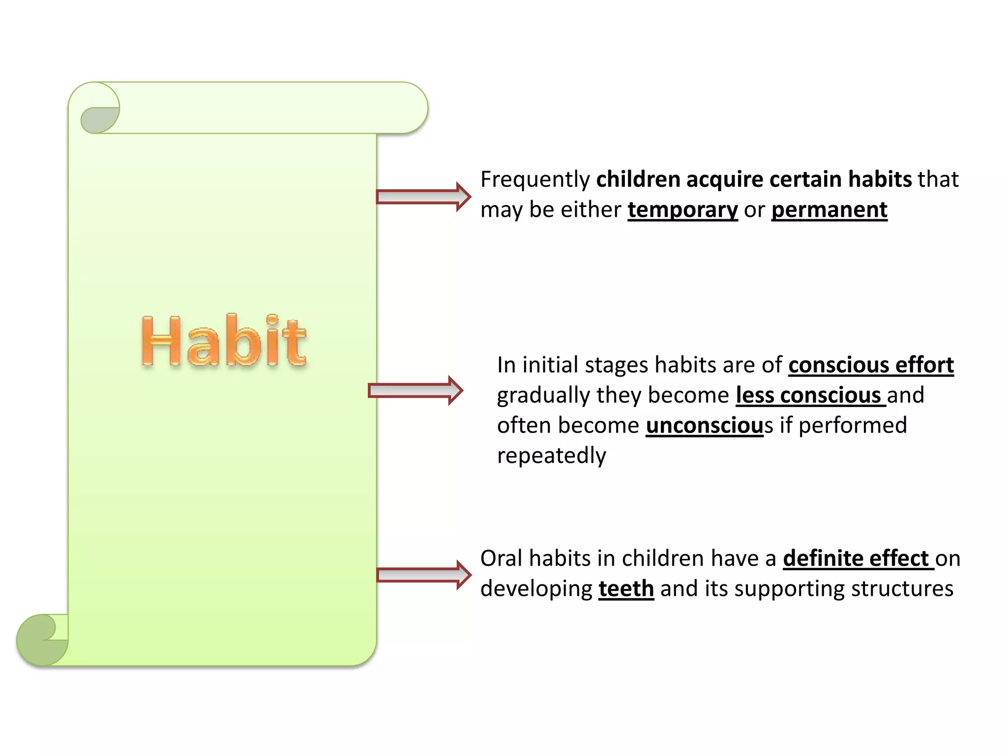 Oral Habits _ Dr. Nabil Al-Zubair | PDF