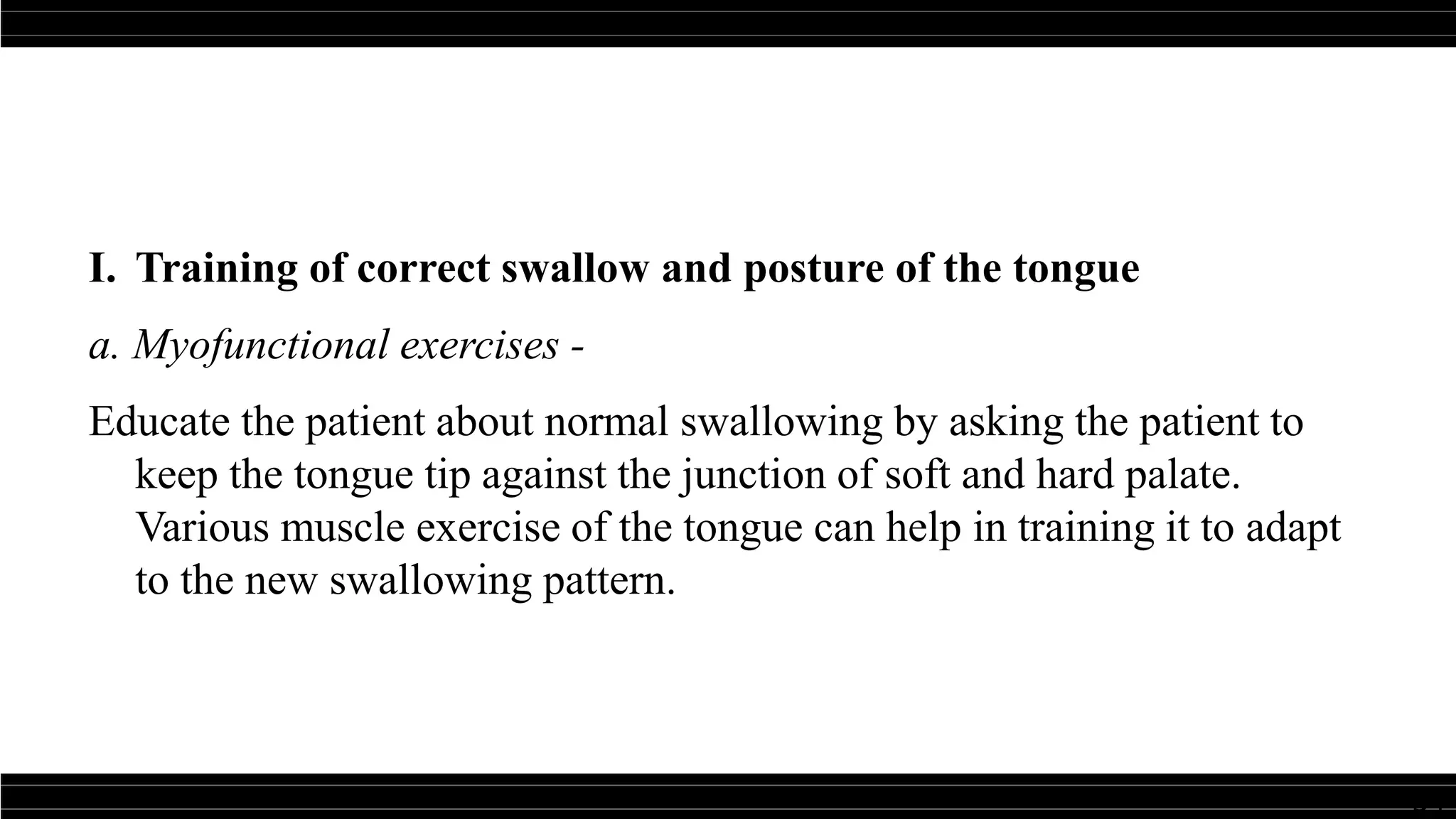 Oral habits (part 2) tongue thrusting | PPTX