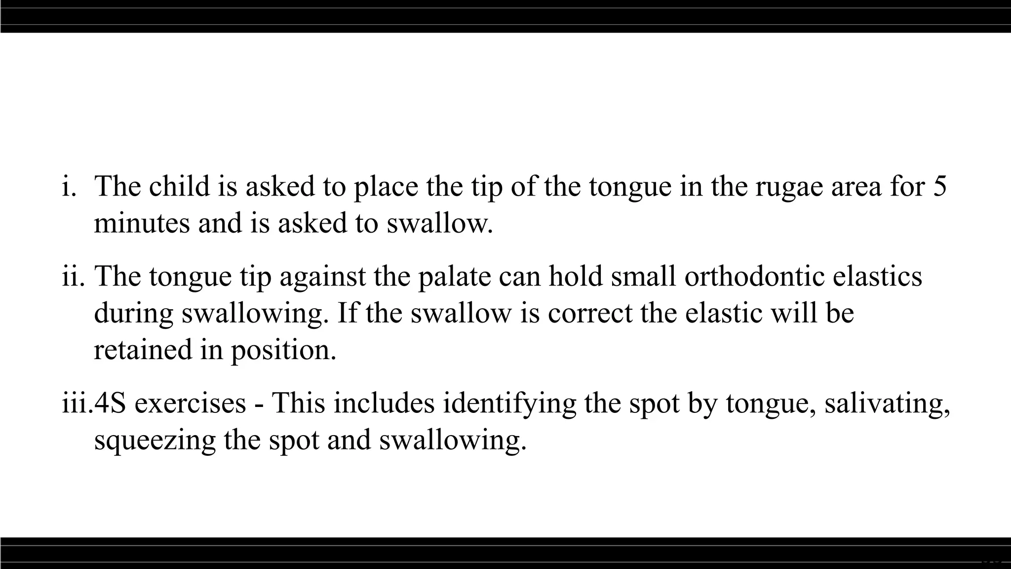 Oral habits (part 2) tongue thrusting | PPTX