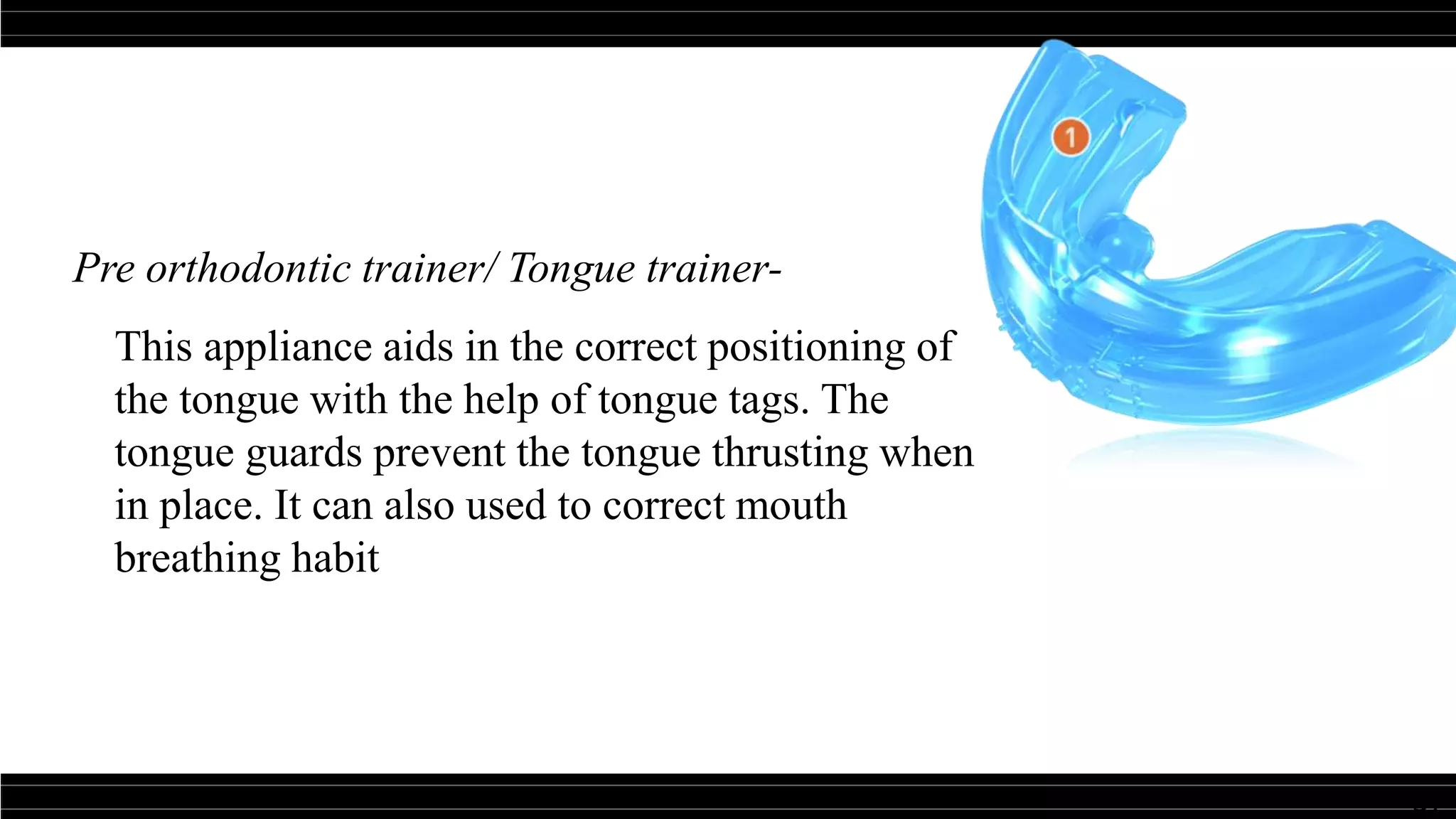 Oral habits (part 2) tongue thrusting | PPTX