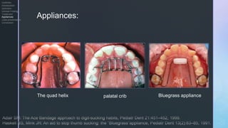Oral habits (thumb sucking) | PPTX
