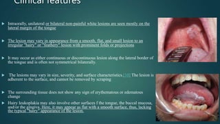 Oral hairy leukoplakia 2 | PPTX