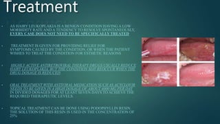 Oral hairy leukoplakia 2 | PPTX