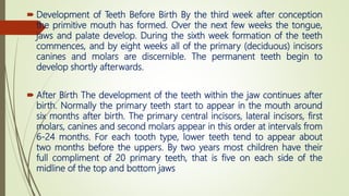 Oral health and oral diseases | PPT