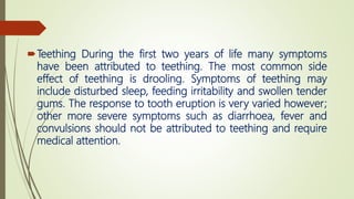 Oral health and oral diseases | PPTX