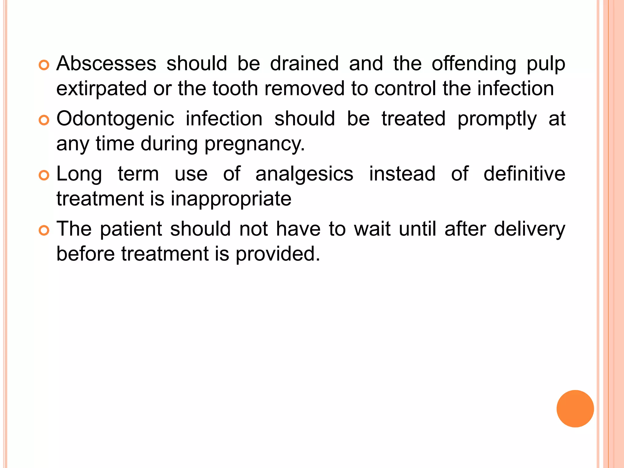 Oral healthcare in pregnancy: Recommended protocol | PPTX