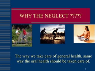 oral health education at community level | PPT
