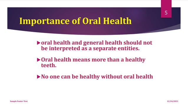 Oral health is a gate for systemic health [Autosaved].pptx