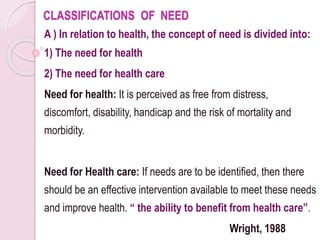 Oral health need assessment | PPTX
