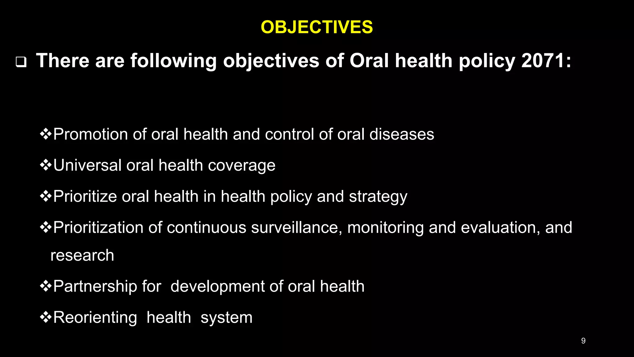 Oral health policy ppt.pdf