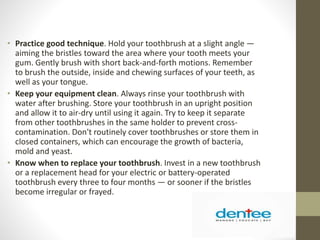 Oral health ppt | PPTX