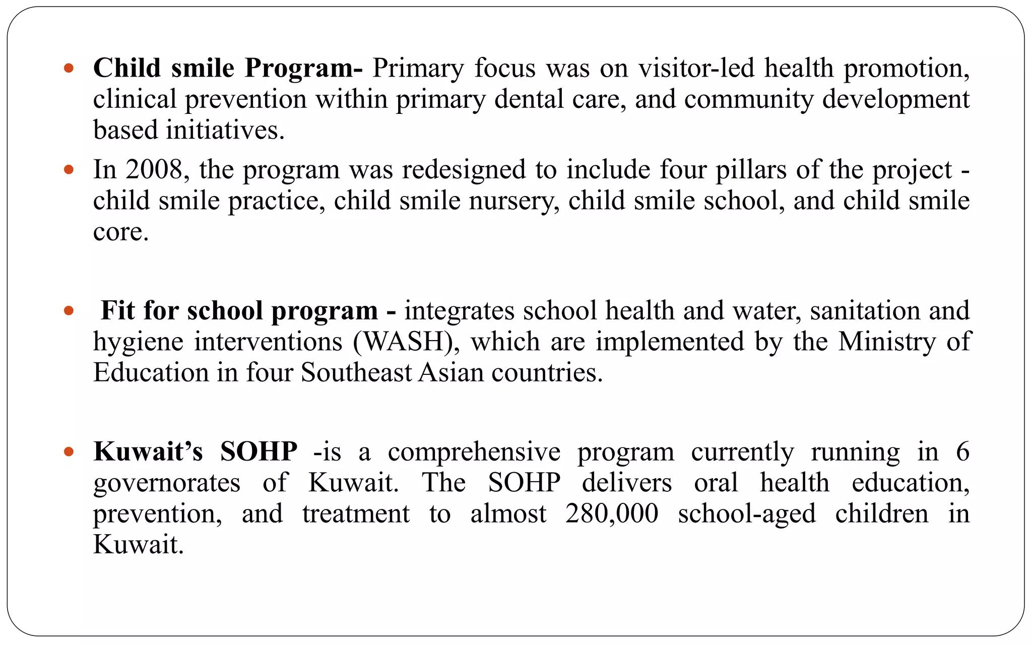 Oral health promotion | PPTX