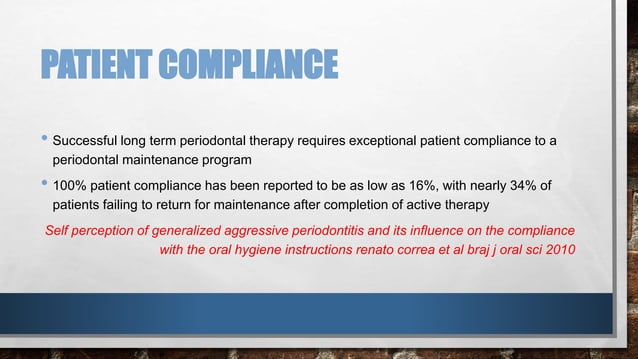 Oral hygiene instructions | PPTX