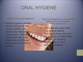 Oral higiene | PPT