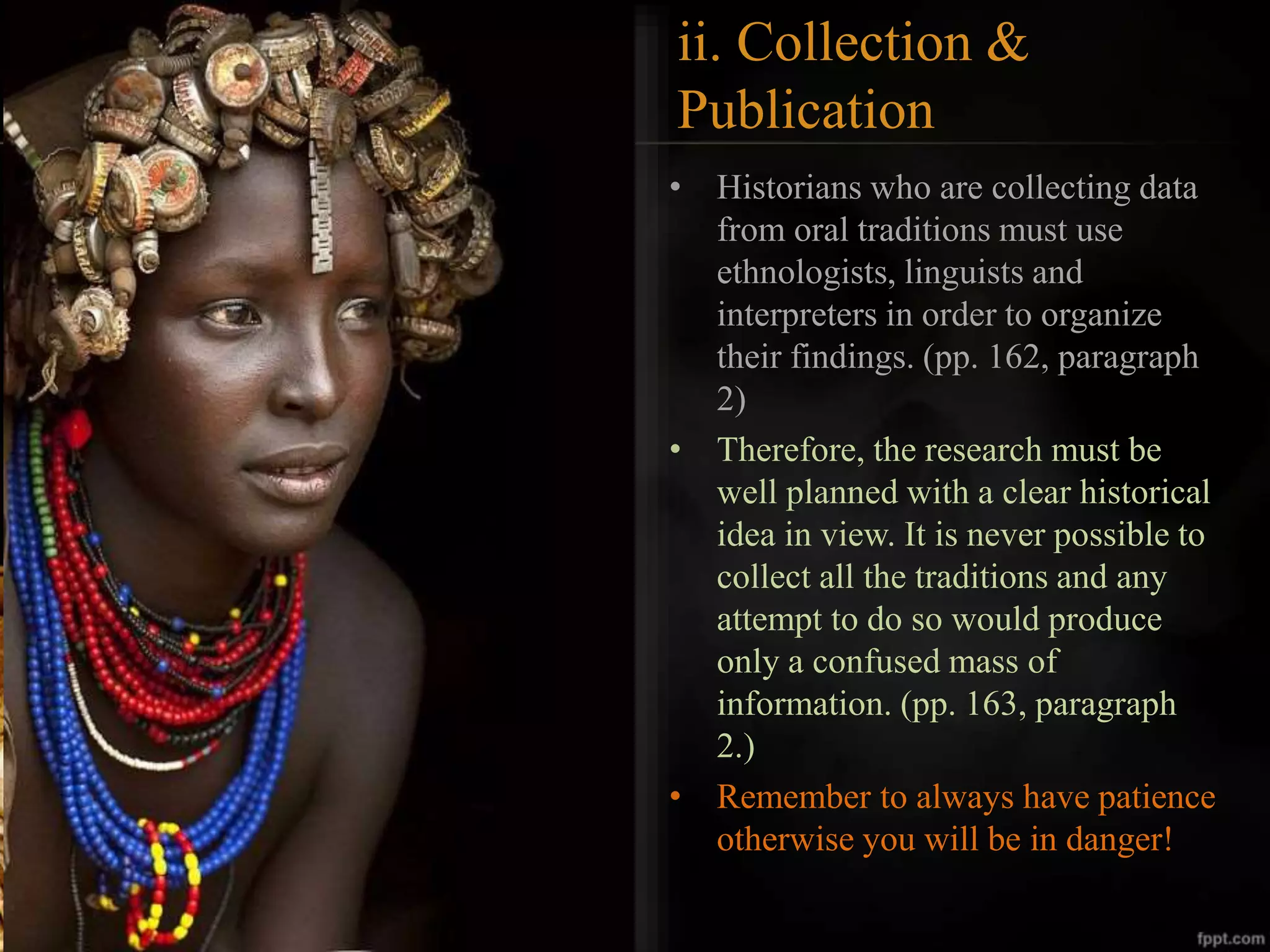 Oral history in Africa | PPTX | Africa Travel | Travel Locations