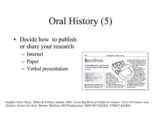 Oralhistoryactivity | PPT