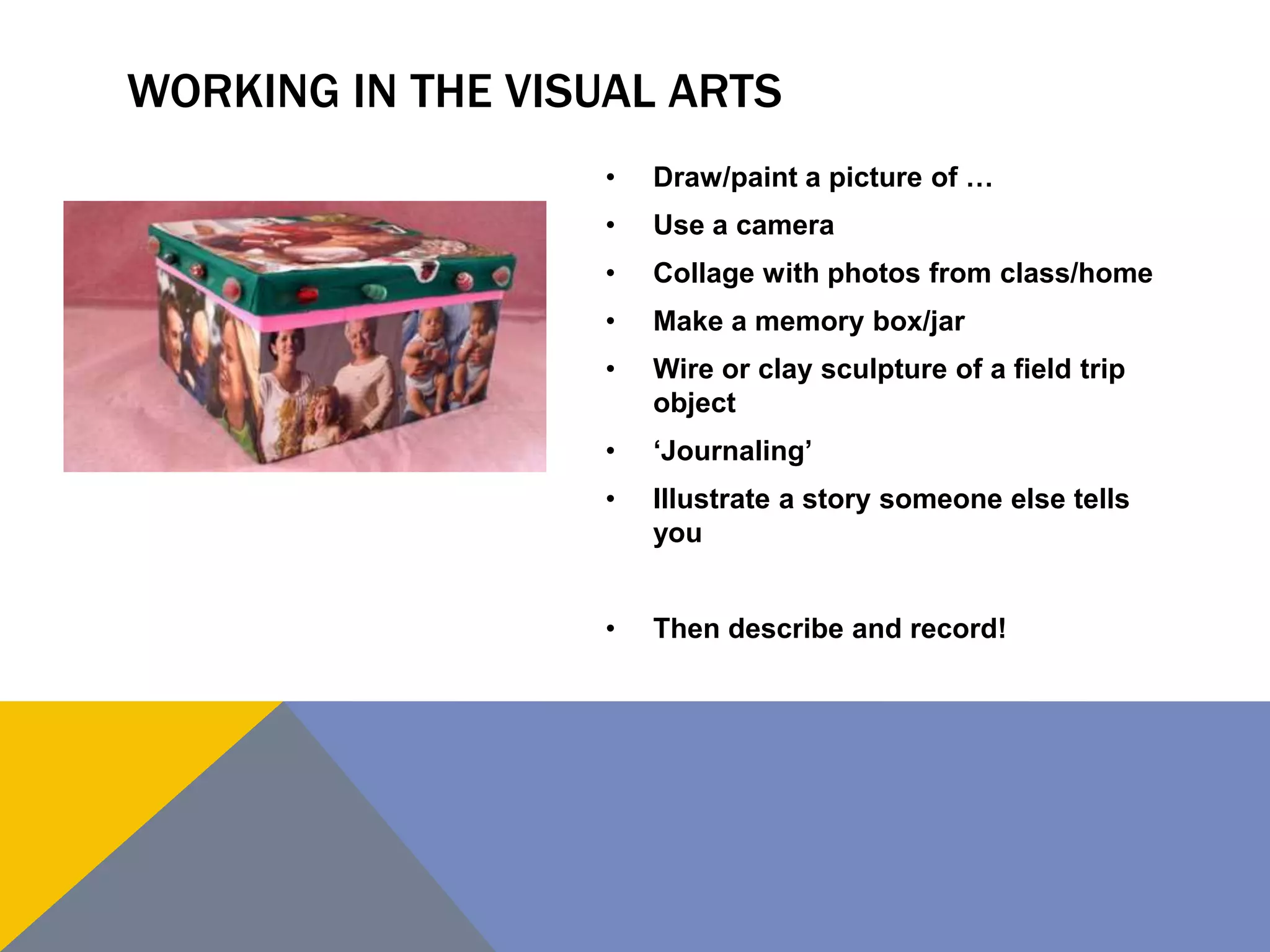 Teaching Oral History Projects with Pre-K Students | PPT