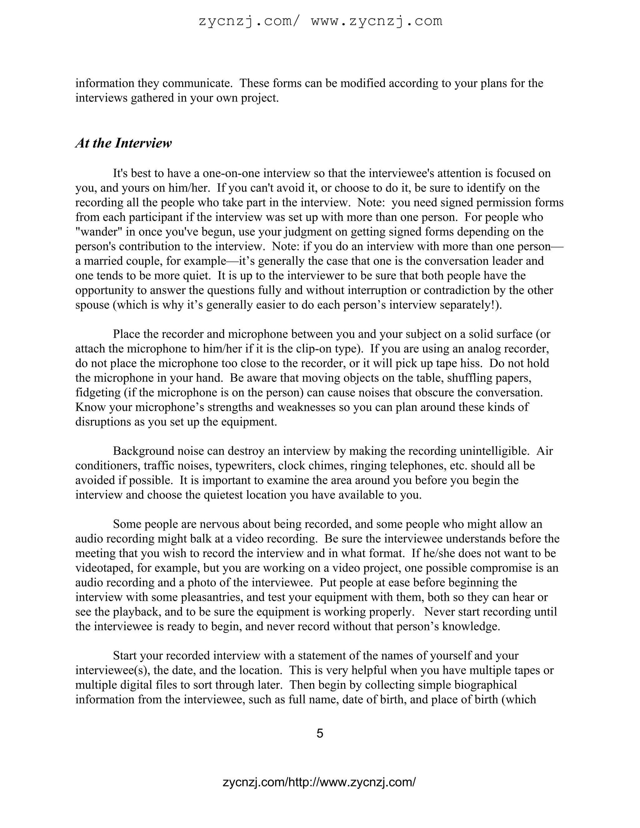 Oral history techniques | PDF