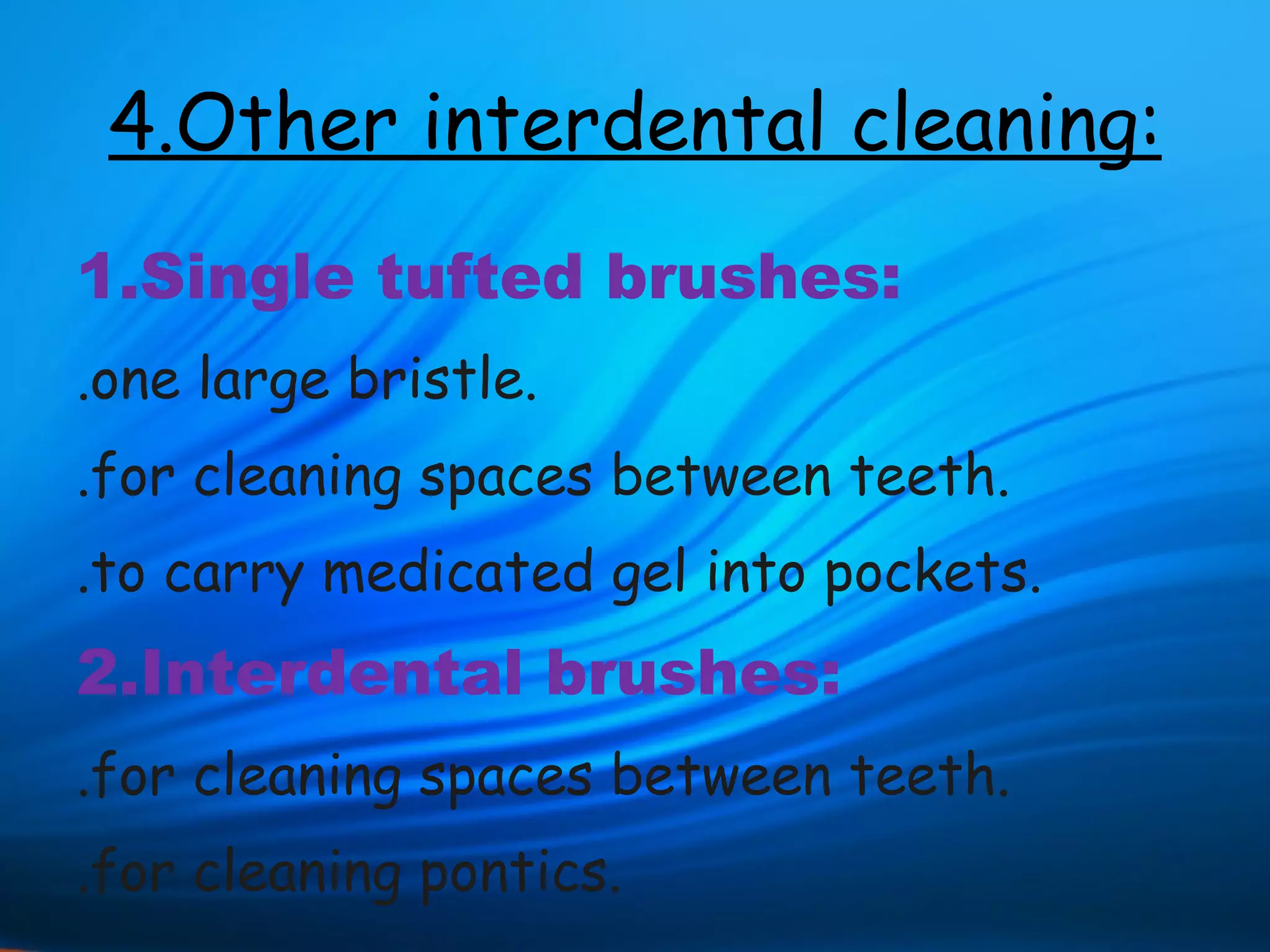 Oral Hygeine Instructions | PPT
