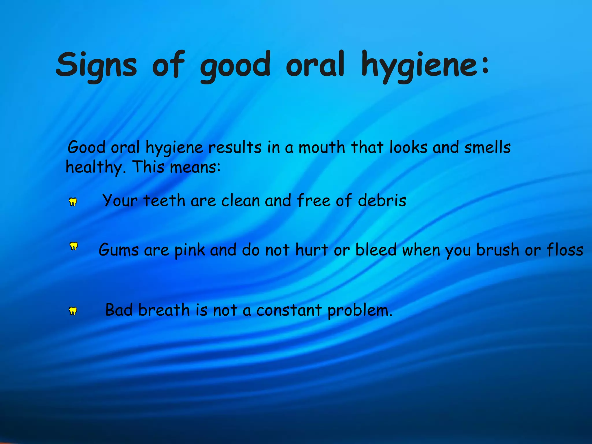 Oral Hygeine Instructions | PPT