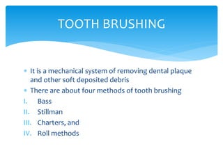 Oral hygiene | PPT