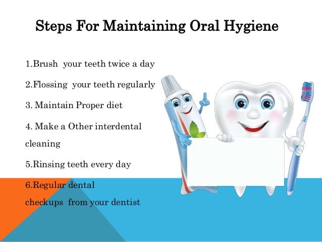 Get the oral hygiene instruction for the Adults and teen age