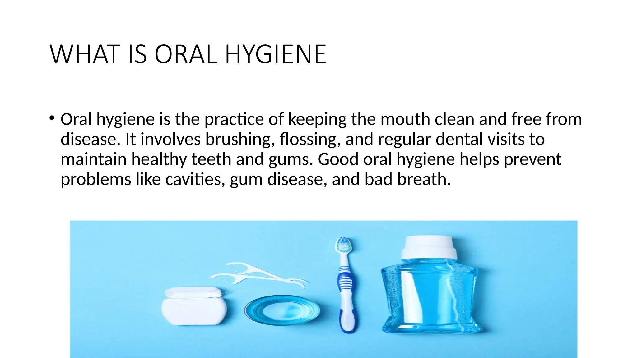 Oral hygiene in ENT post operated patients | PPTX