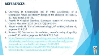 ORAL HYGIENE PRODUCTS (DESIGN OF COSMECEUTICAL PRODUCTS) | PPTX