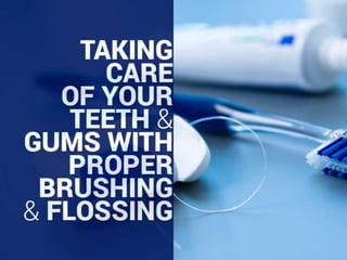 Oral Hygiene Routine (Part-1) | PPT