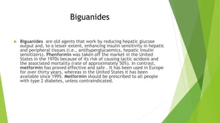Oral hypoglycaemic agents | PPTX
