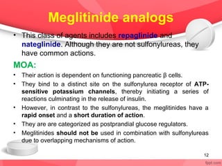 Oral hypoglycaemic drugs | PPT