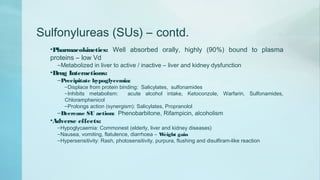 Oral hypoglycaemic drugs | PPT