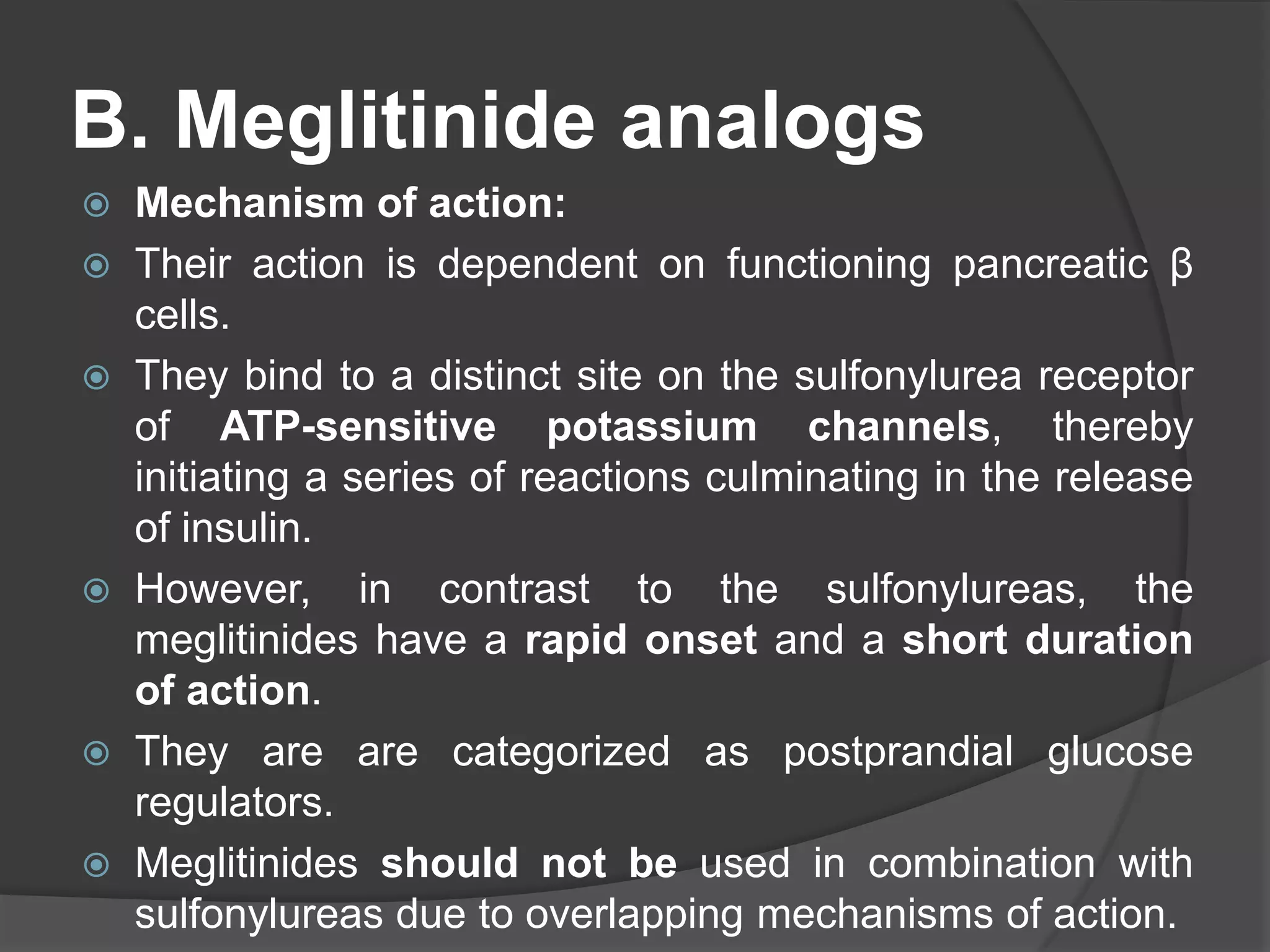 Oral Hypoglycemic Agents | PPTX