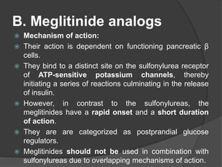 Oral Hypoglycemic Agents | PPTX