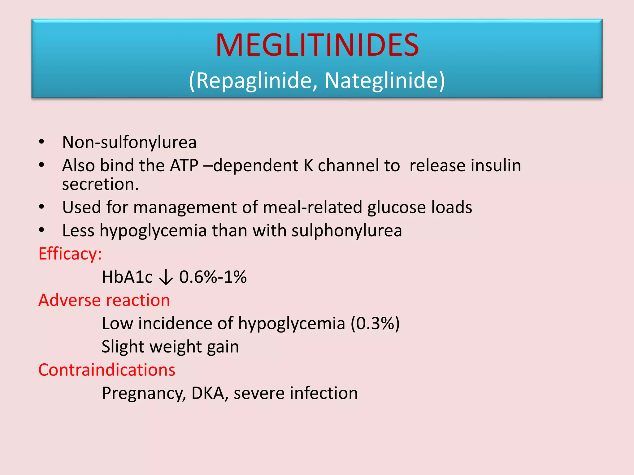 Oral hypoglycemic agents with complications | PPTX