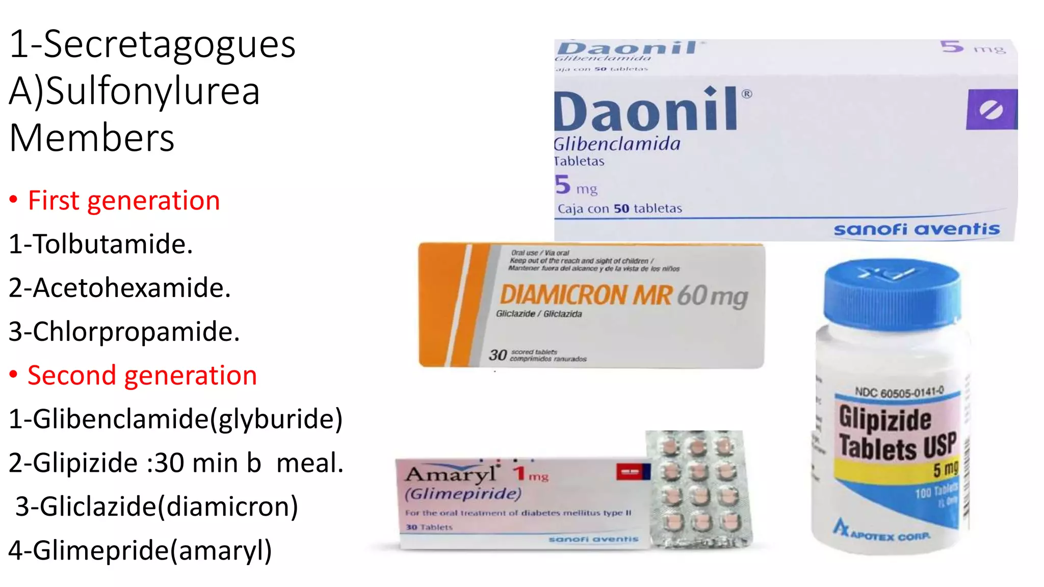 Oral hypoglycemic drugs | PPTX