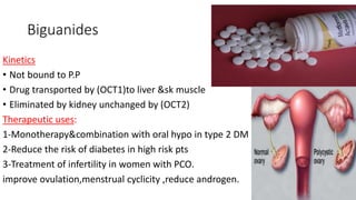 Oral hypoglycemic drugs | PPTX