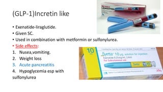 Oral hypoglycemic drugs | PPTX