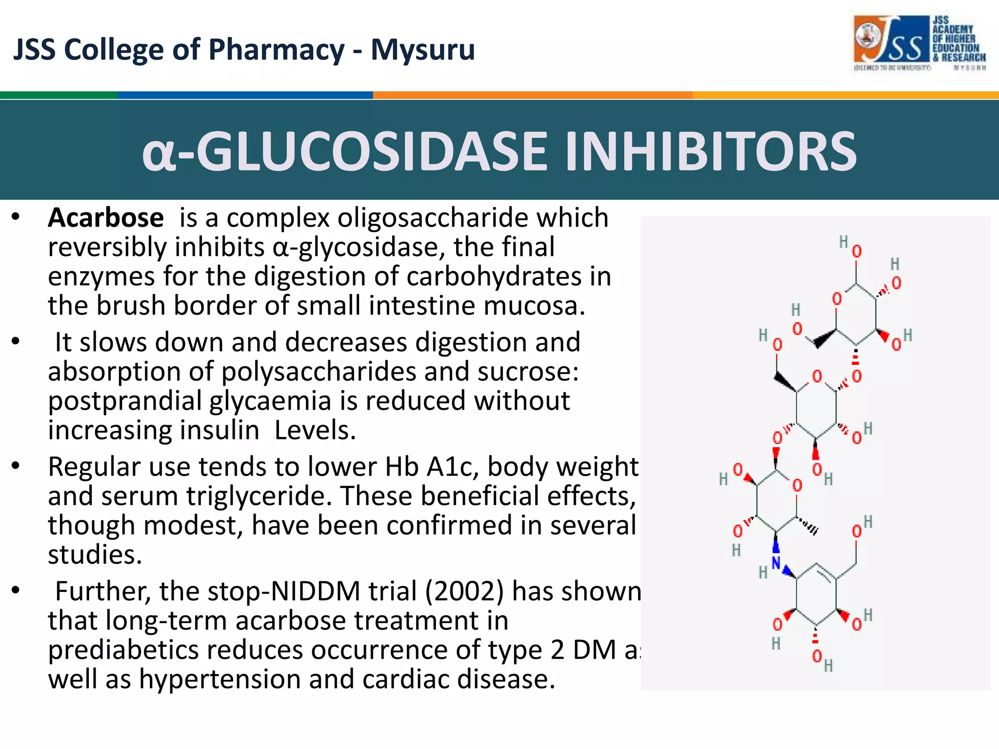 Oral hypoglycemics or Antidiabetic drugs | PPTX