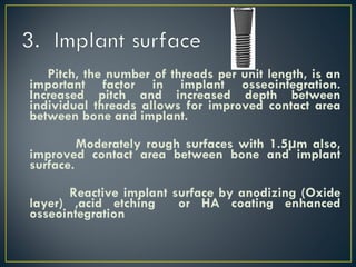 Oral implantology | PPT