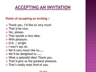 Oral informal communication - Jobin Joseph | PPTX