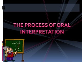 Oral interpretation | PPTX