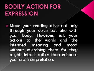 Oral interpretation | PPTX