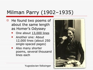 Orality and Literacy | PPS