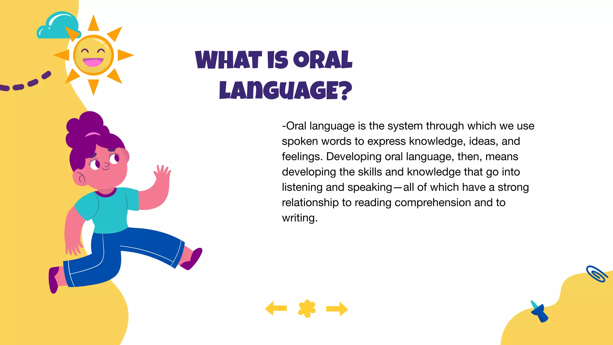 Oral language | PDF