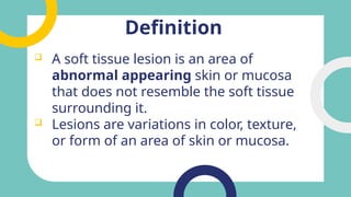 Oral lesions Description and Types .pptx