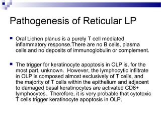 Oral lichen planus | PPT